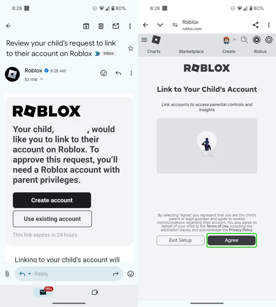 Roblox parental controls and privacy settings | Internet Matters