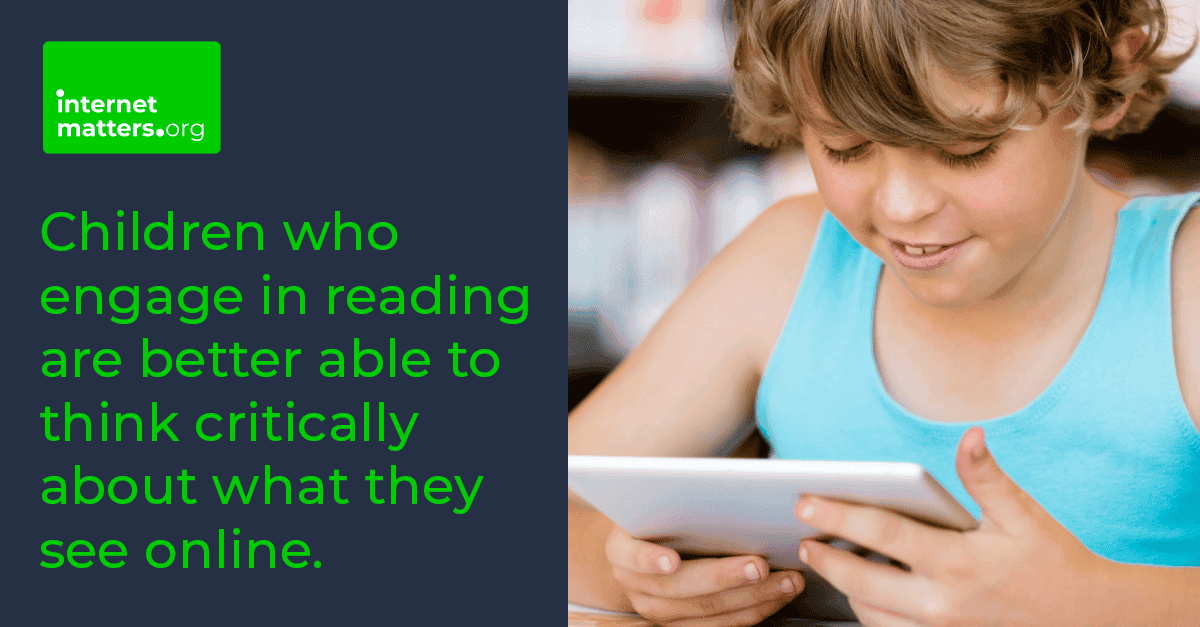 Improving literacy in the age of technology | Internet Matters