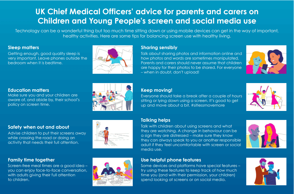New screen time guidance | Internet Matters