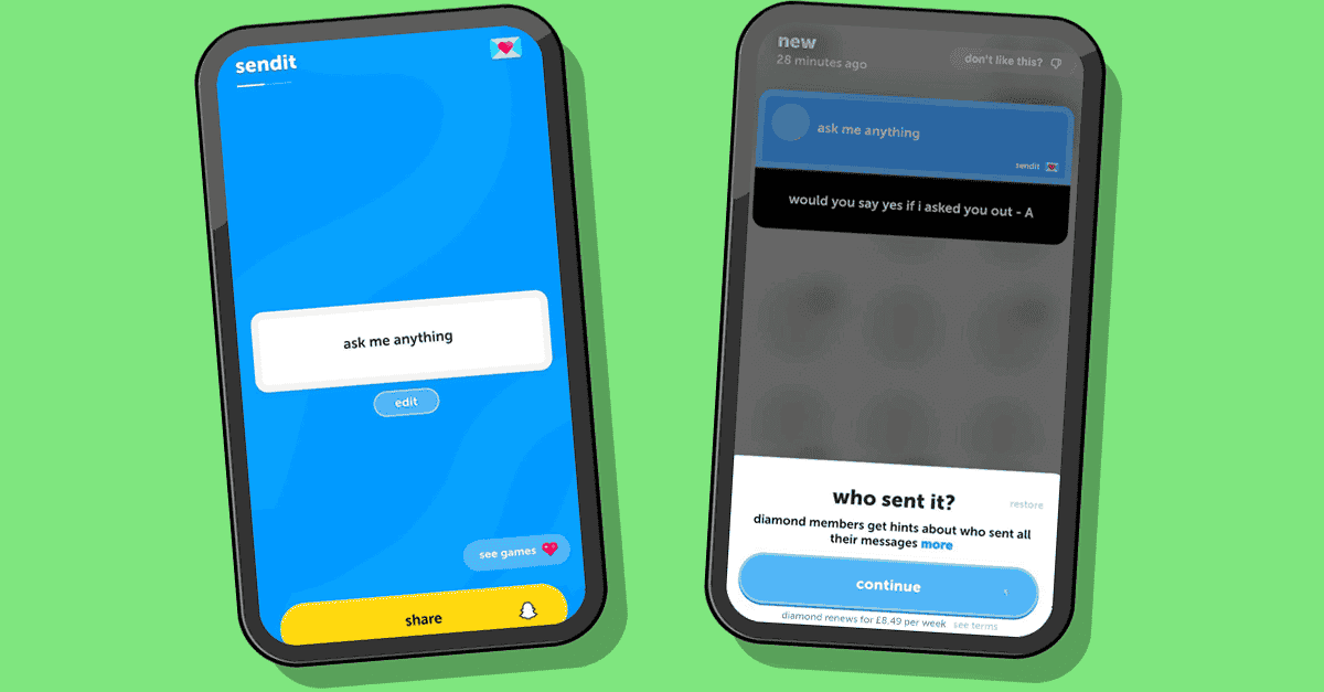 ¿Qué es la aplicación Sendit? - Internet Matters