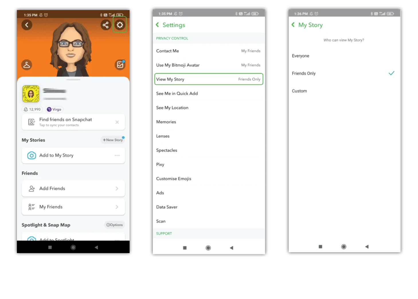 Snapchat privacy settings guide for parents | Internet Matters