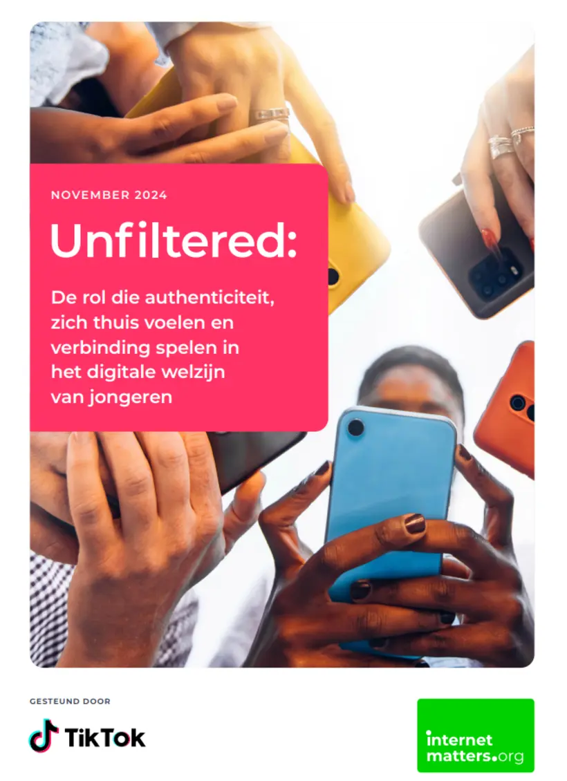 Unfiltered research report | Internet Matters x TikTok